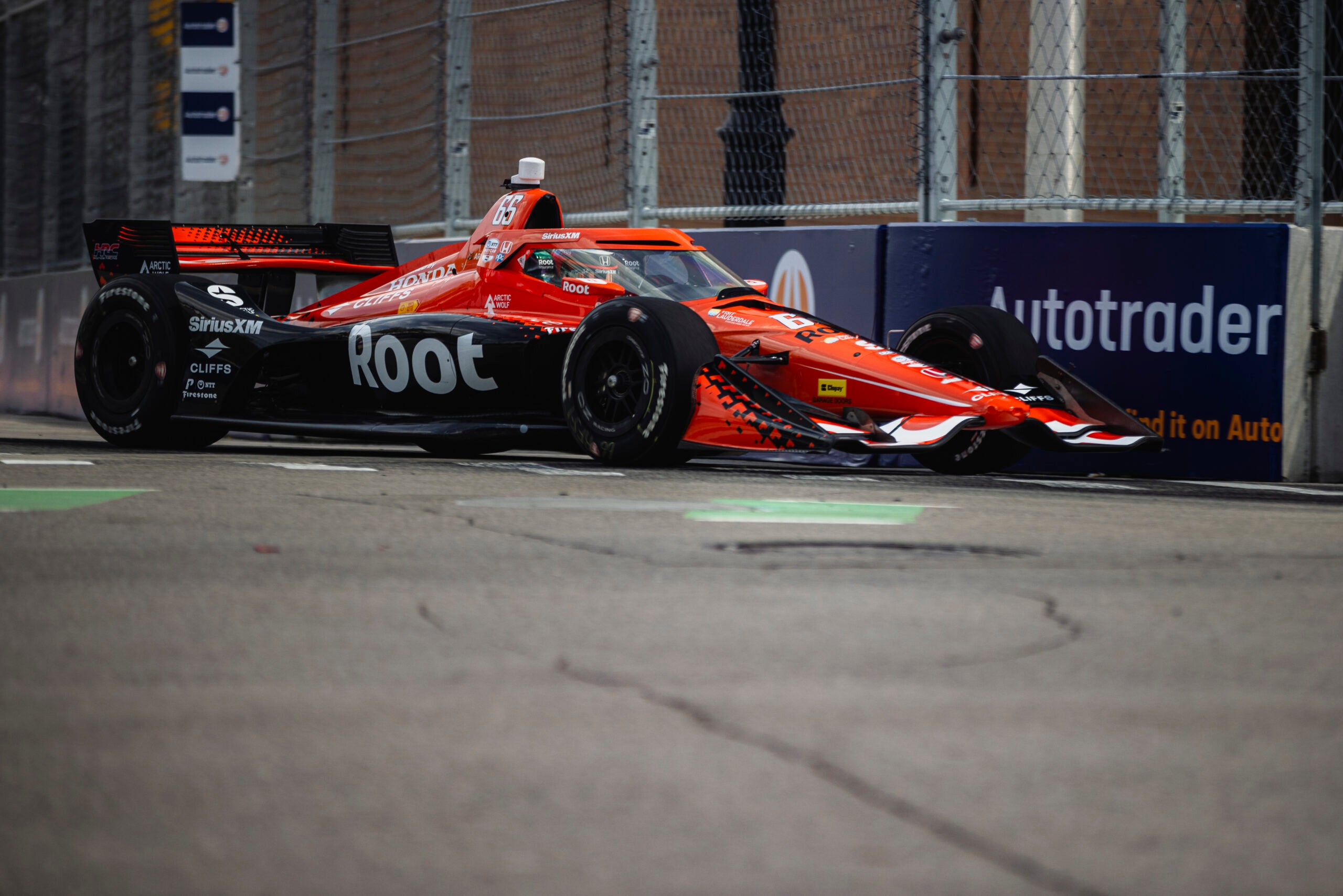 Marcus Armstrong Paces Meyer Shank Racing With Top-10 in Detroit Quali